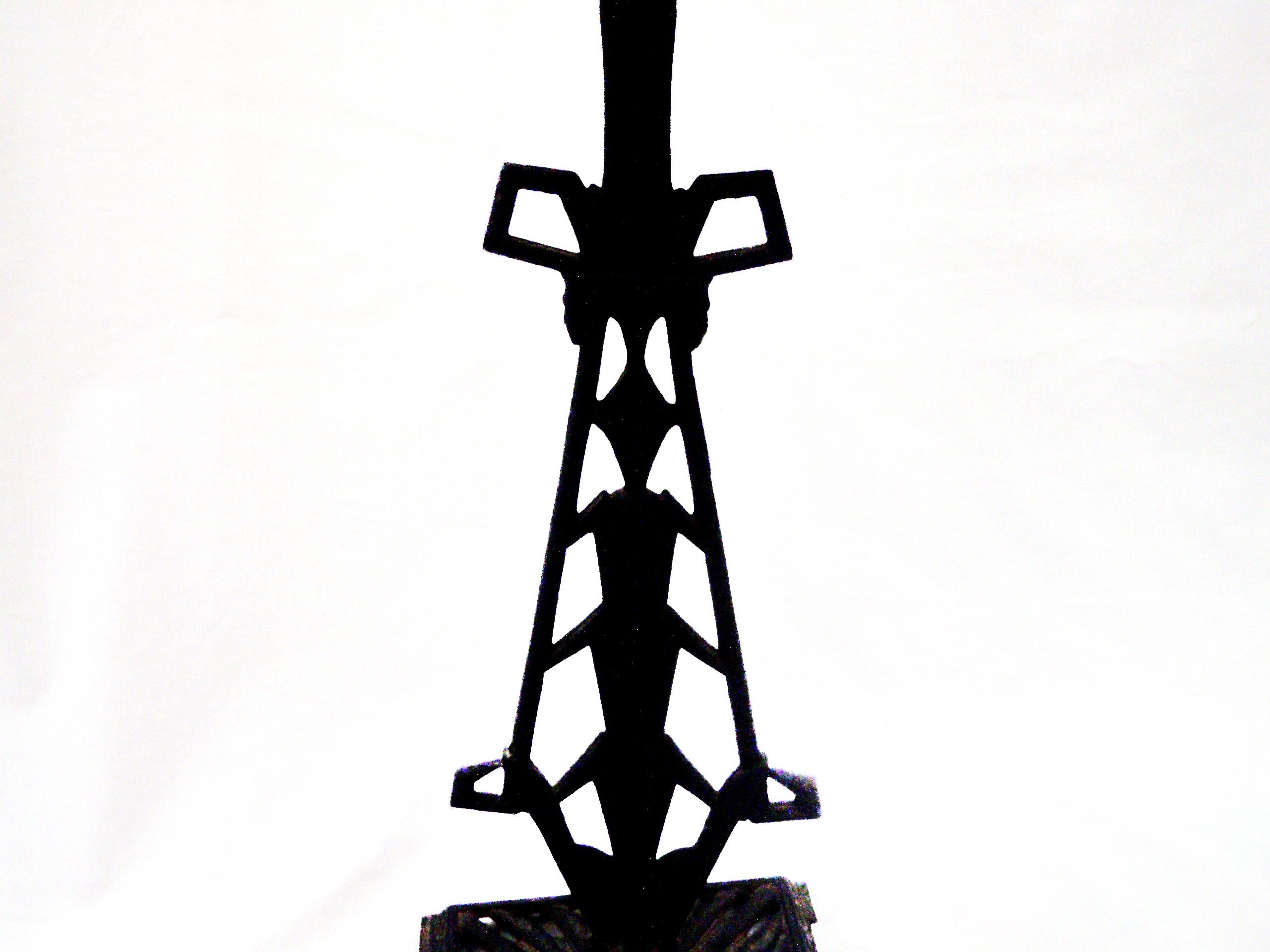 1920s Art Deco Iron Ashtray Ash Stand Smokers Standing 24 Inch - Etsy