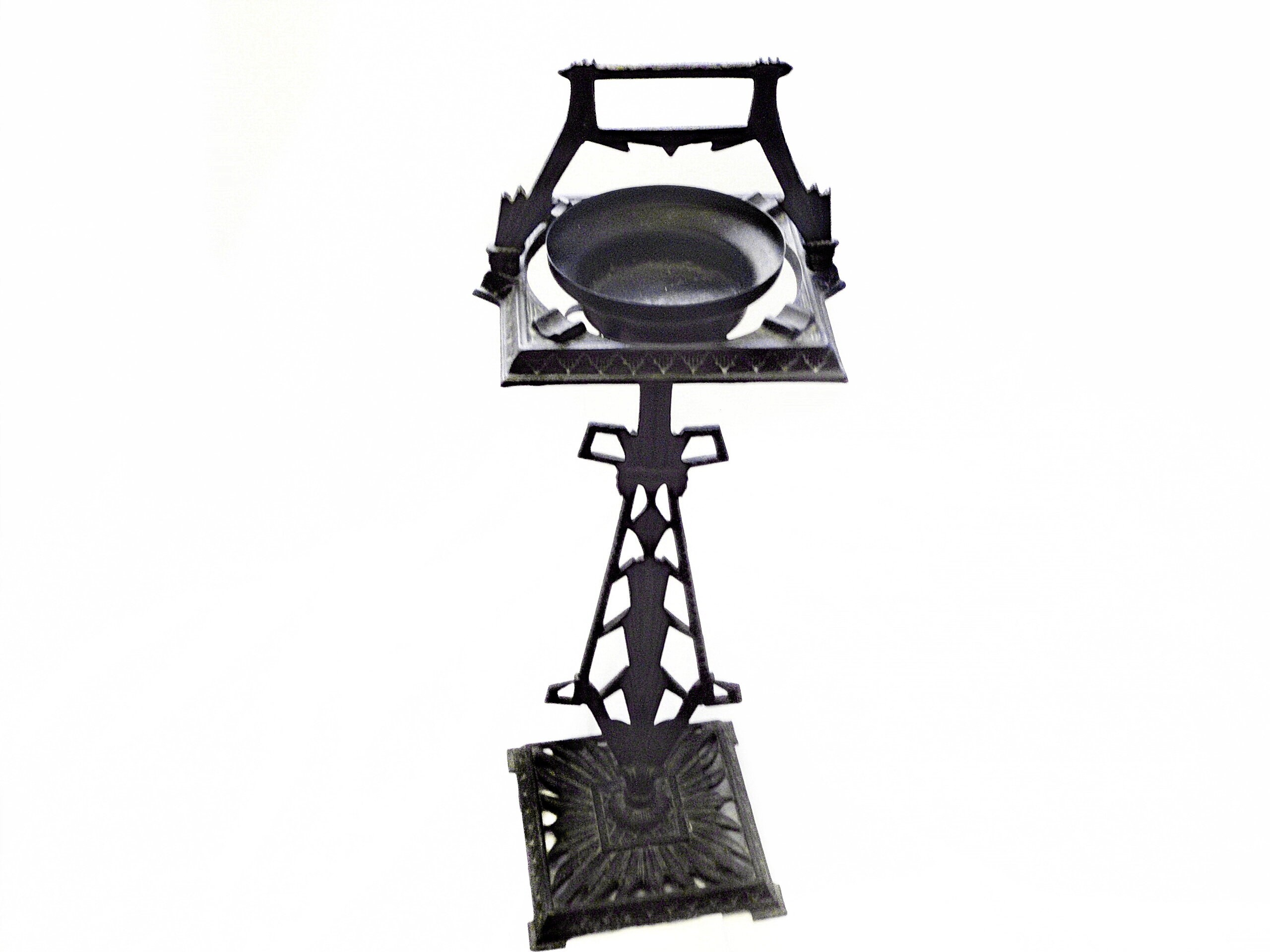 1920s Art Deco Iron Ashtray Ash Stand Smokers Standing 24 Inch - Etsy