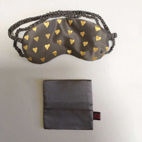 Heart Sleep Mask - Etsy