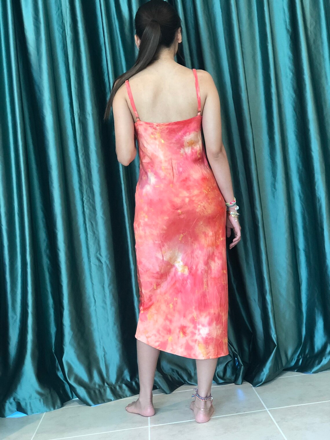 Handmade Silk Slip Dress - Etsy