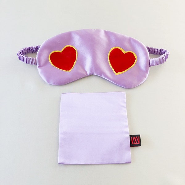 Heart Sleep Mask - Etsy