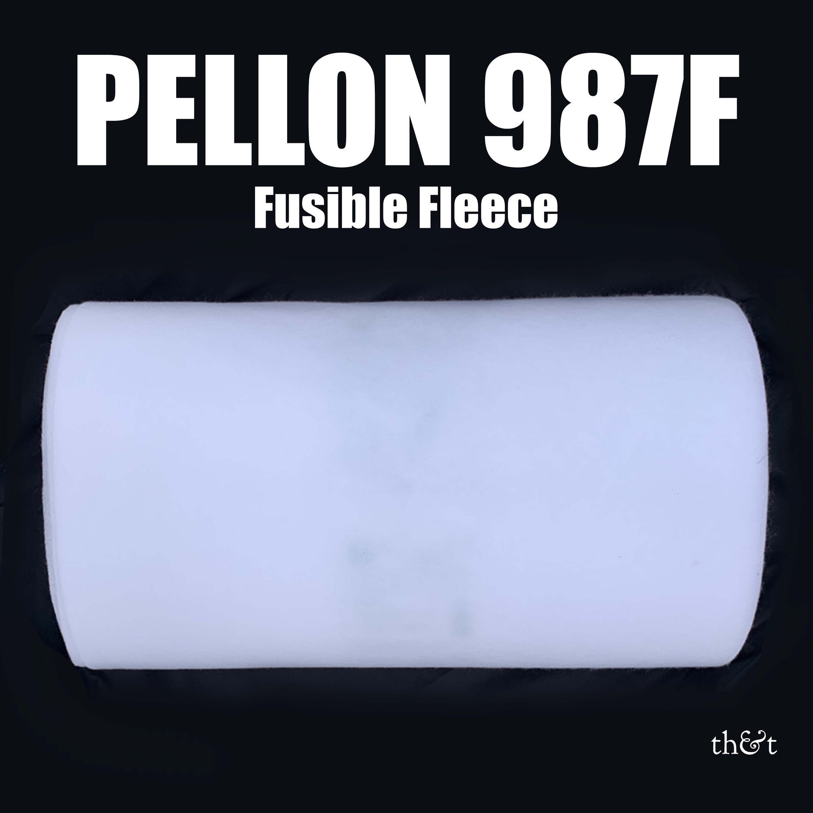 PELLON Fusible Fleece 987F | One Sided Fusible Fleece | Fusible to ...