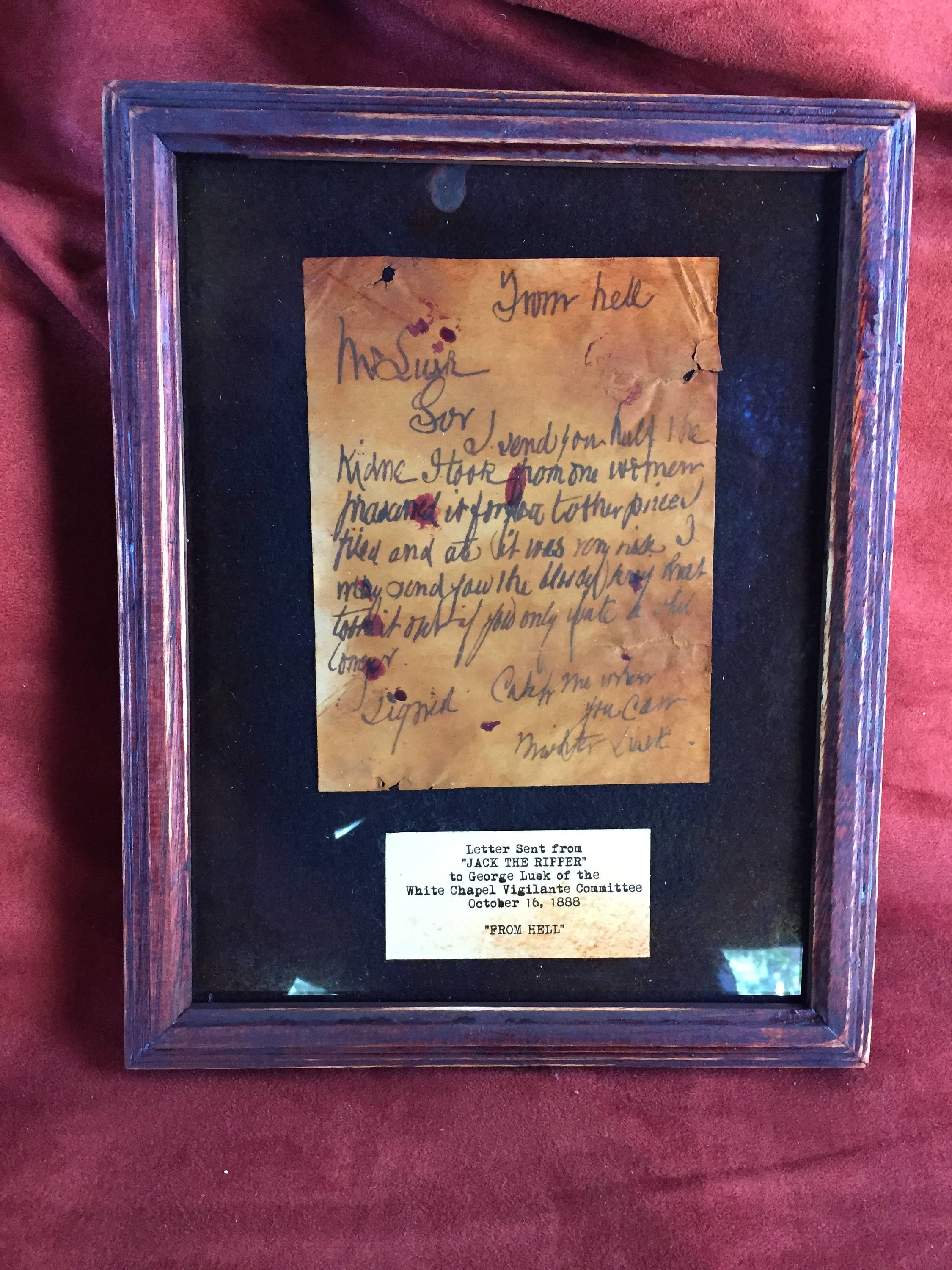 Jack The Ripper Letters From Hell