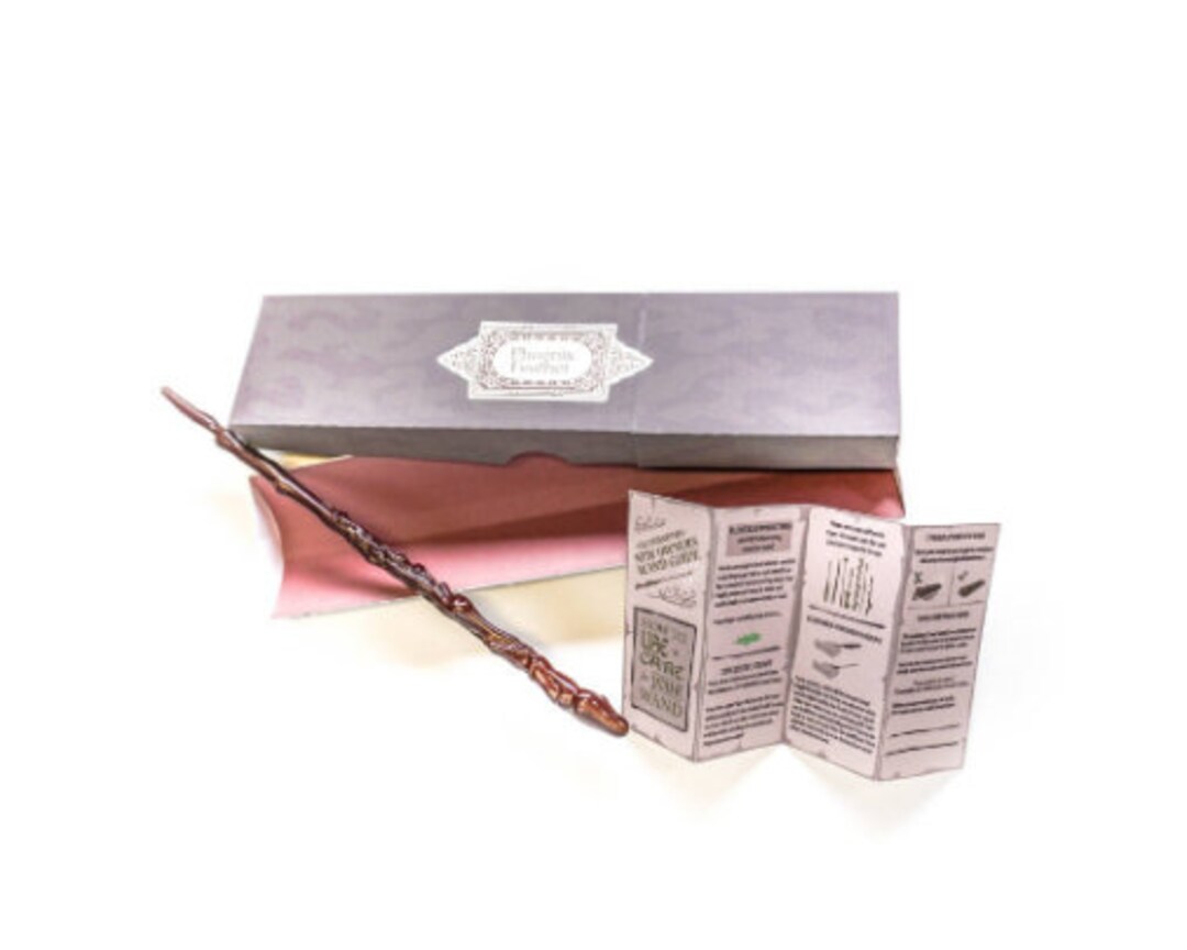 Any-size Wand Box! - Wizard Party With High Quality Printable PDF Pages ...
