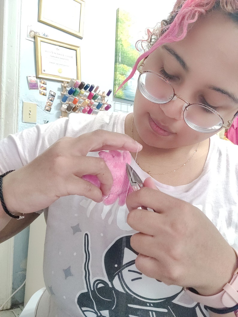 In the Hoop Spider Keychain Plush Pattern 4x4pattern - Etsy