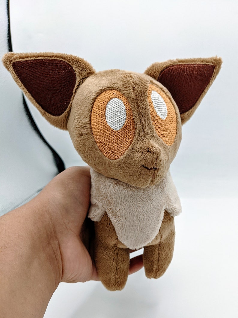 Chibi Eevee Plush Handmade Pokemon Inspired Plushie | Etsy