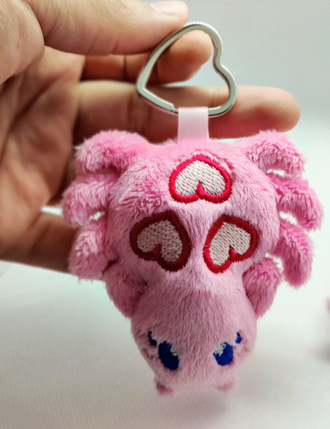 In the Hoop Spider Keychain Plush Pattern 4x4pattern - Etsy