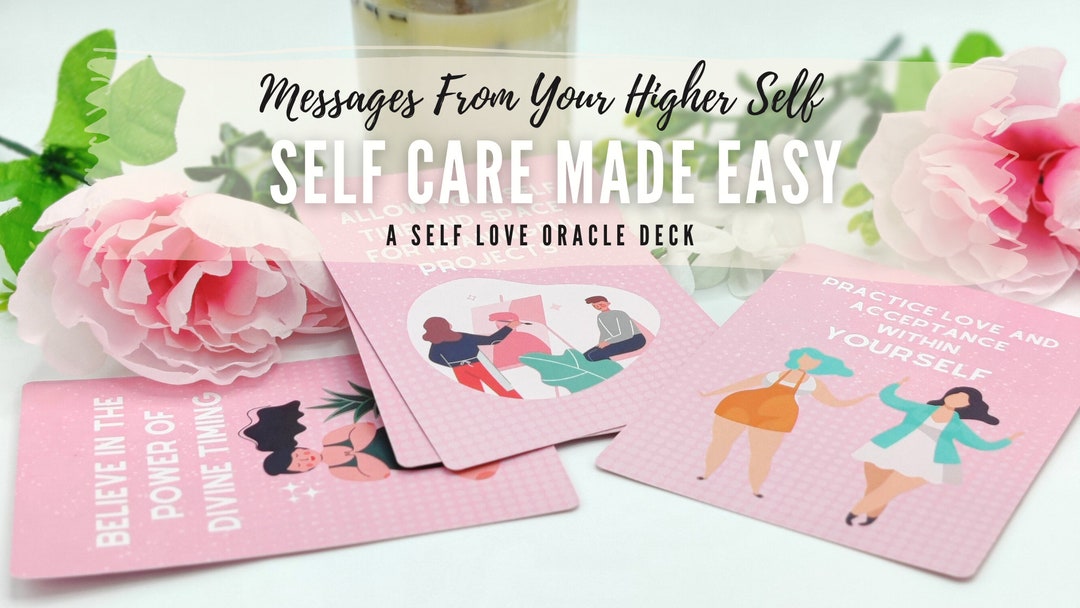 Self Care/ Self Love Cards | Journal and Reflection Tool | Messages ...