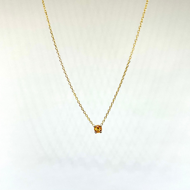 Citrine Necklace 3 Carats - Etsy