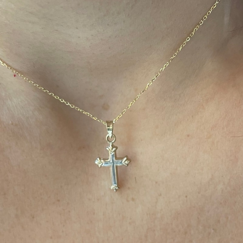 Small Two Tone Crosses - Etsy UK