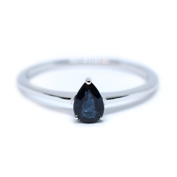 Pear Shape Sapphire - Etsy