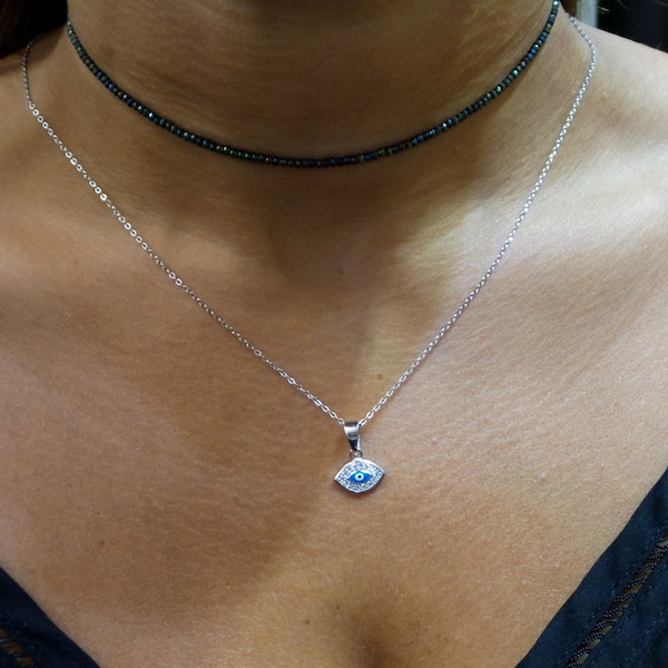 Evil Eye Necklace - Etsy