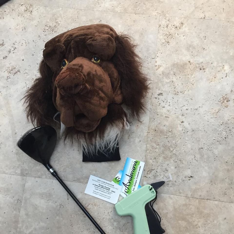 CUSTOM Made Golf Club Headcover newfoundland DOG PORTRAIT - Etsy UK
