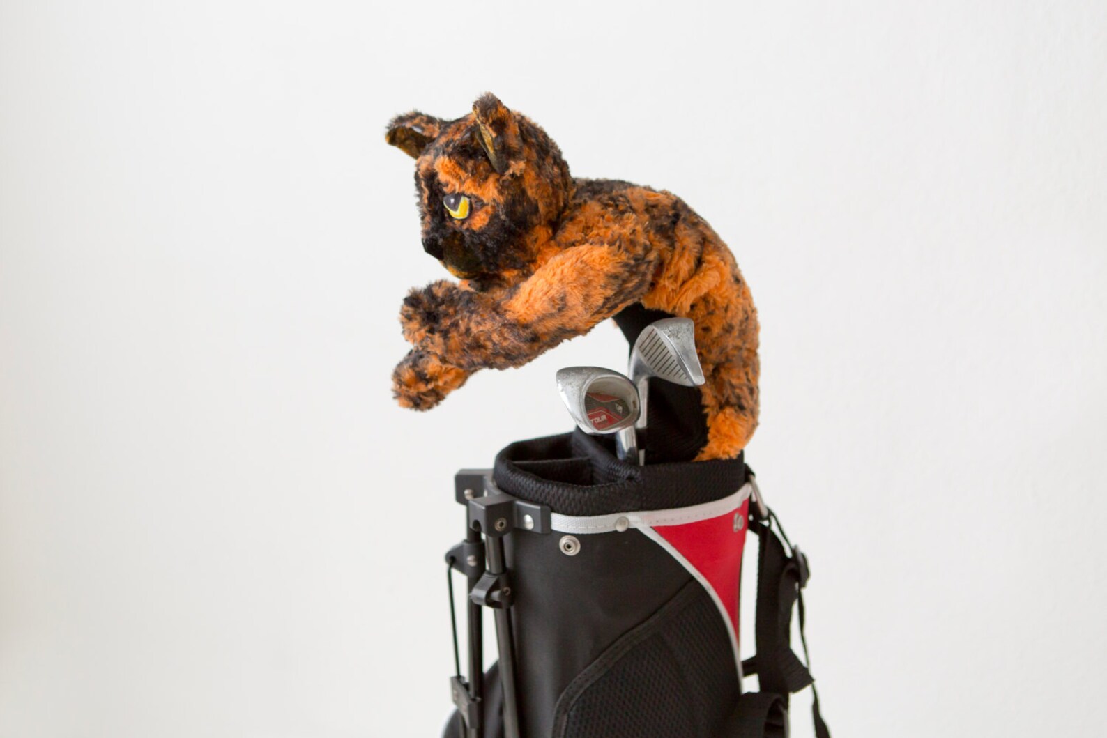 CAT Golf Club Head Cover custom Pet Portrait Golf | Etsy