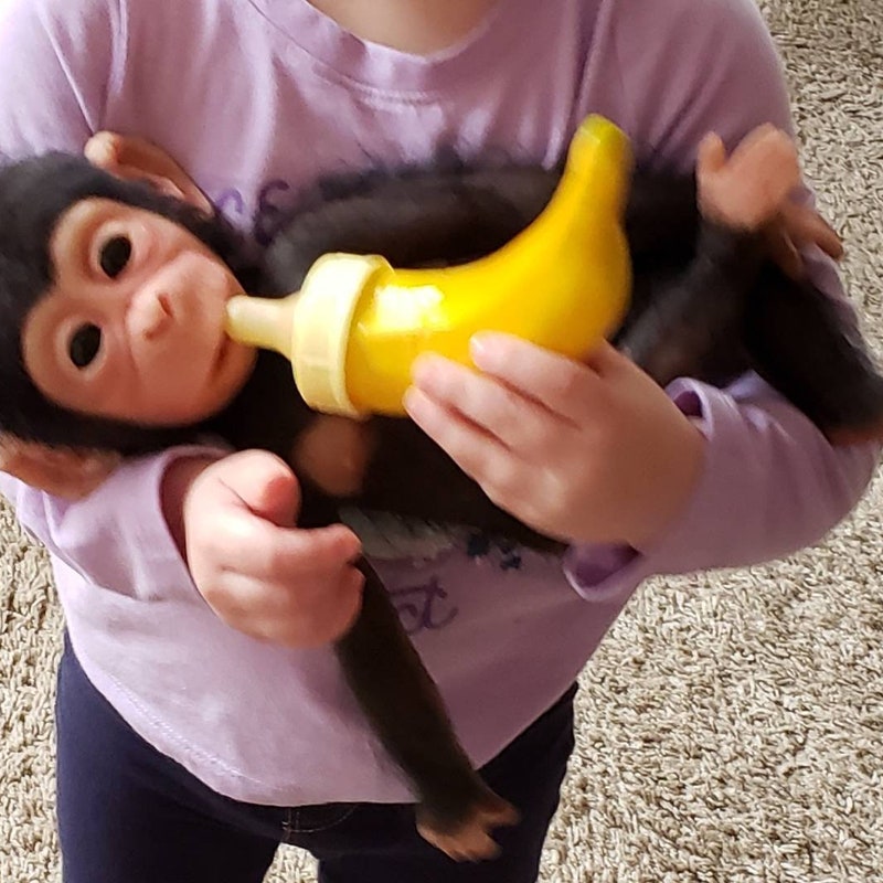 Realistic Baby Monkey Dolls - Etsy