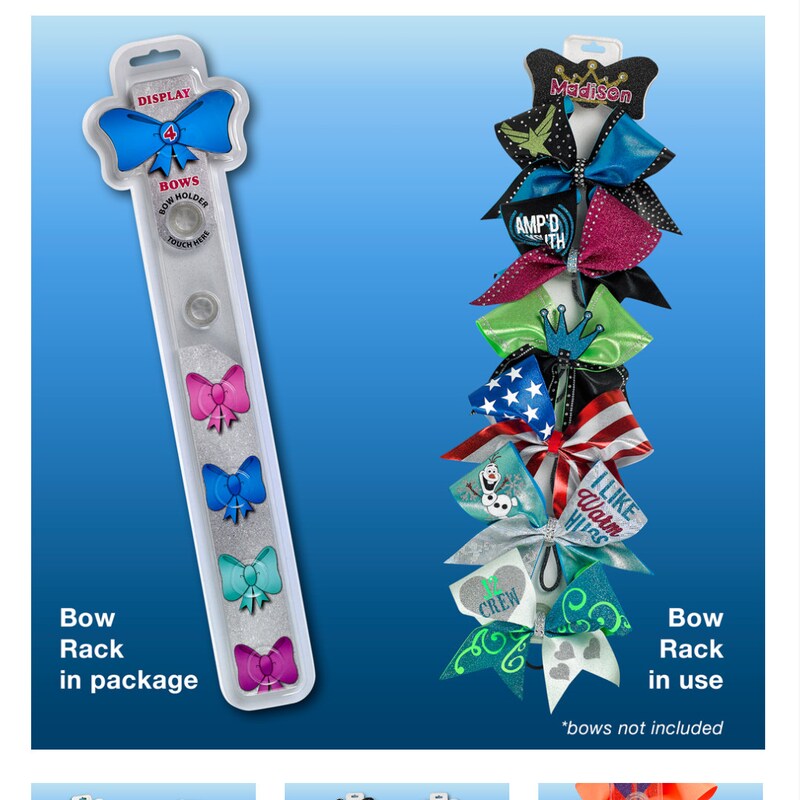Cheer Bow Holder - Etsy