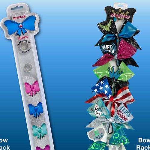 Cheerleading Trophy Shelf and Medal Holder Display Bow Holder - Etsy