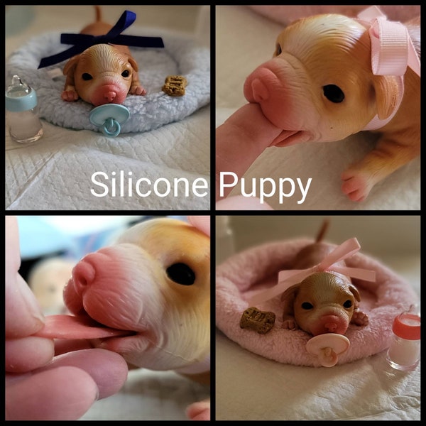 Full Body Silicone Puppy - Etsy