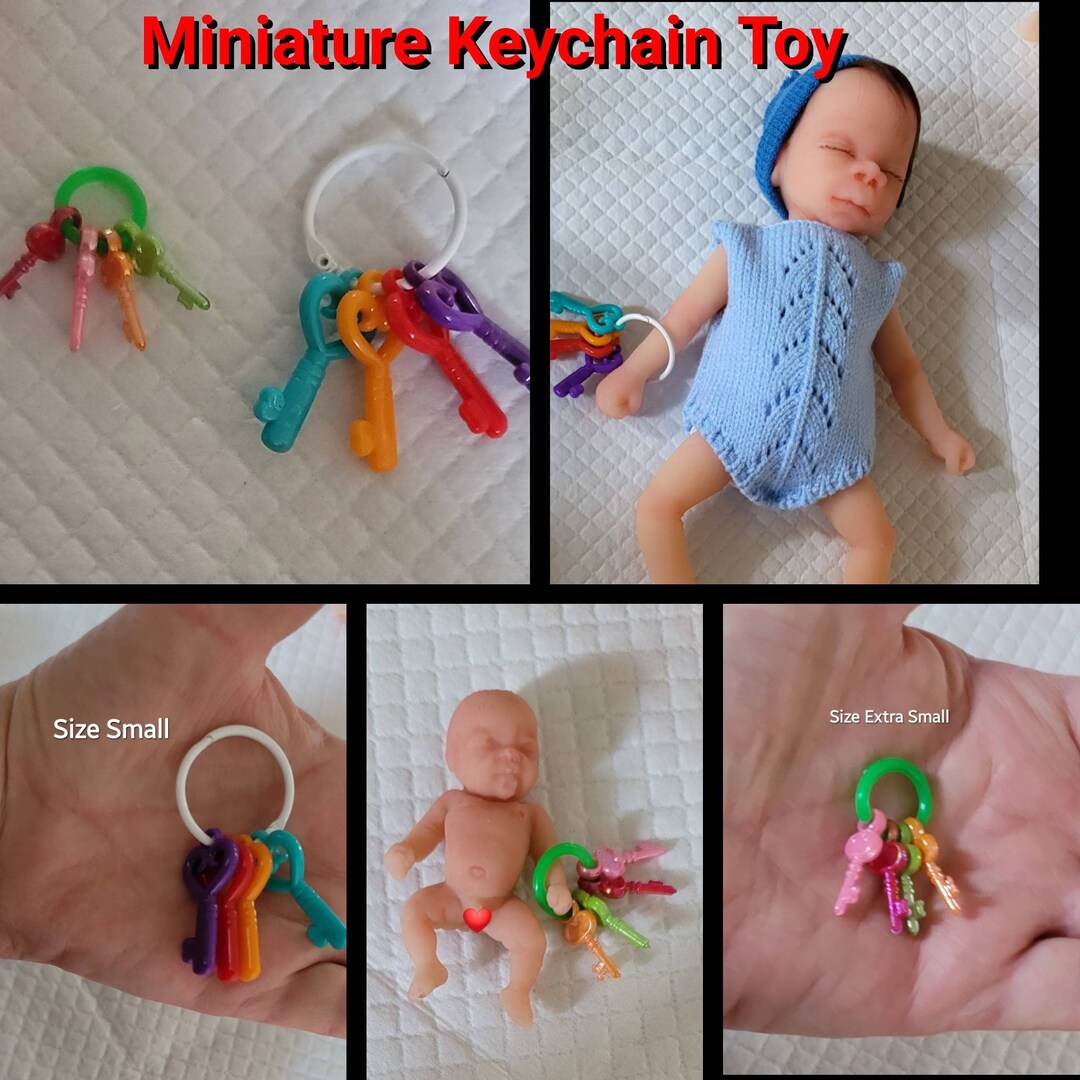 Miniature Baby Doll Keychain Toy sold Seperatly Doll Not Included - Etsy