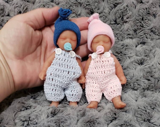 6 Inch Silicone Doll Mia 16 Cm , Mini Silicone Baby, Miniature Silicone ...