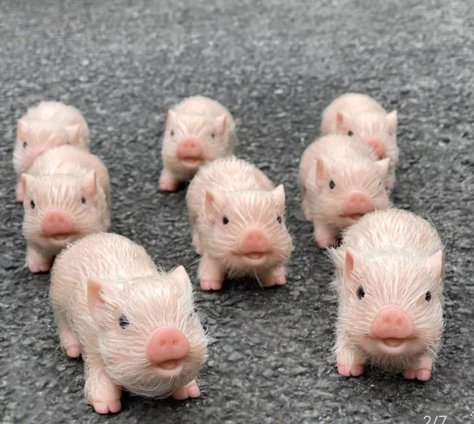 Full Silicone Miniature Piglet Named Pickles sold Seperatly | Etsy