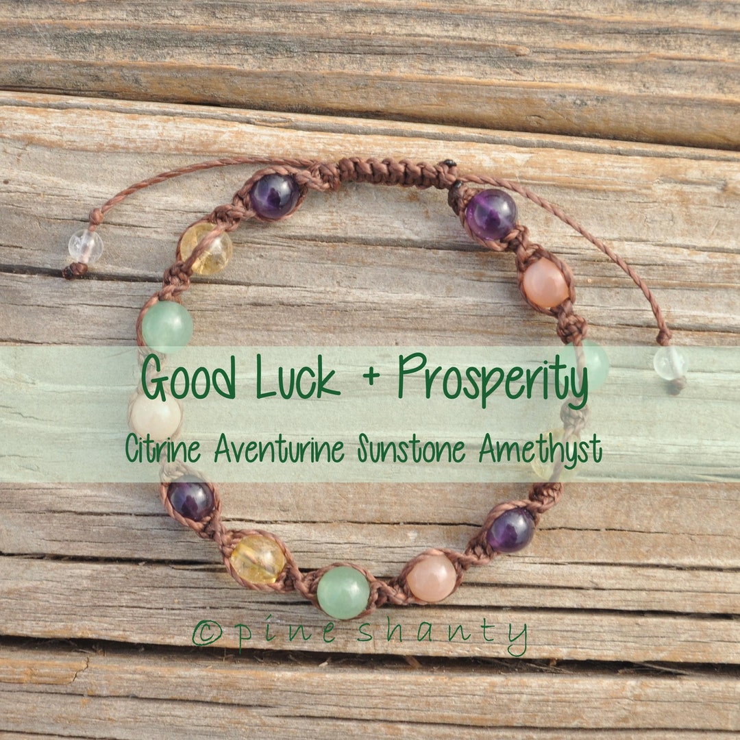 Money Maker Energy Bracelet | Manifestation + Abundance + Prosperity ...