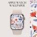 Floral Apple Watch Face, Watch Background, Womens Apple Watch Wallpaper ...