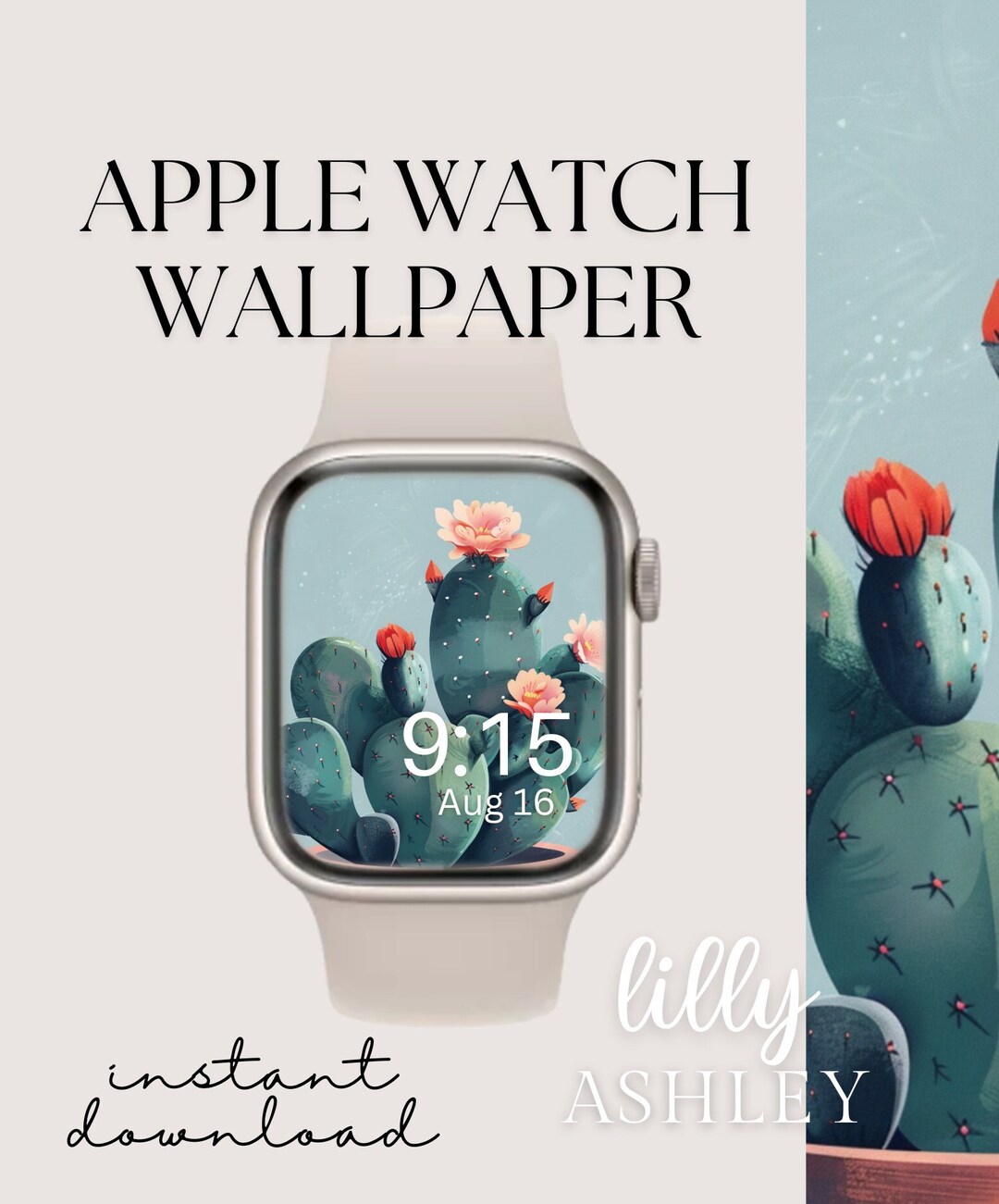 Plants Apple Watch Face, Watch Background, Western Apple Watch ...