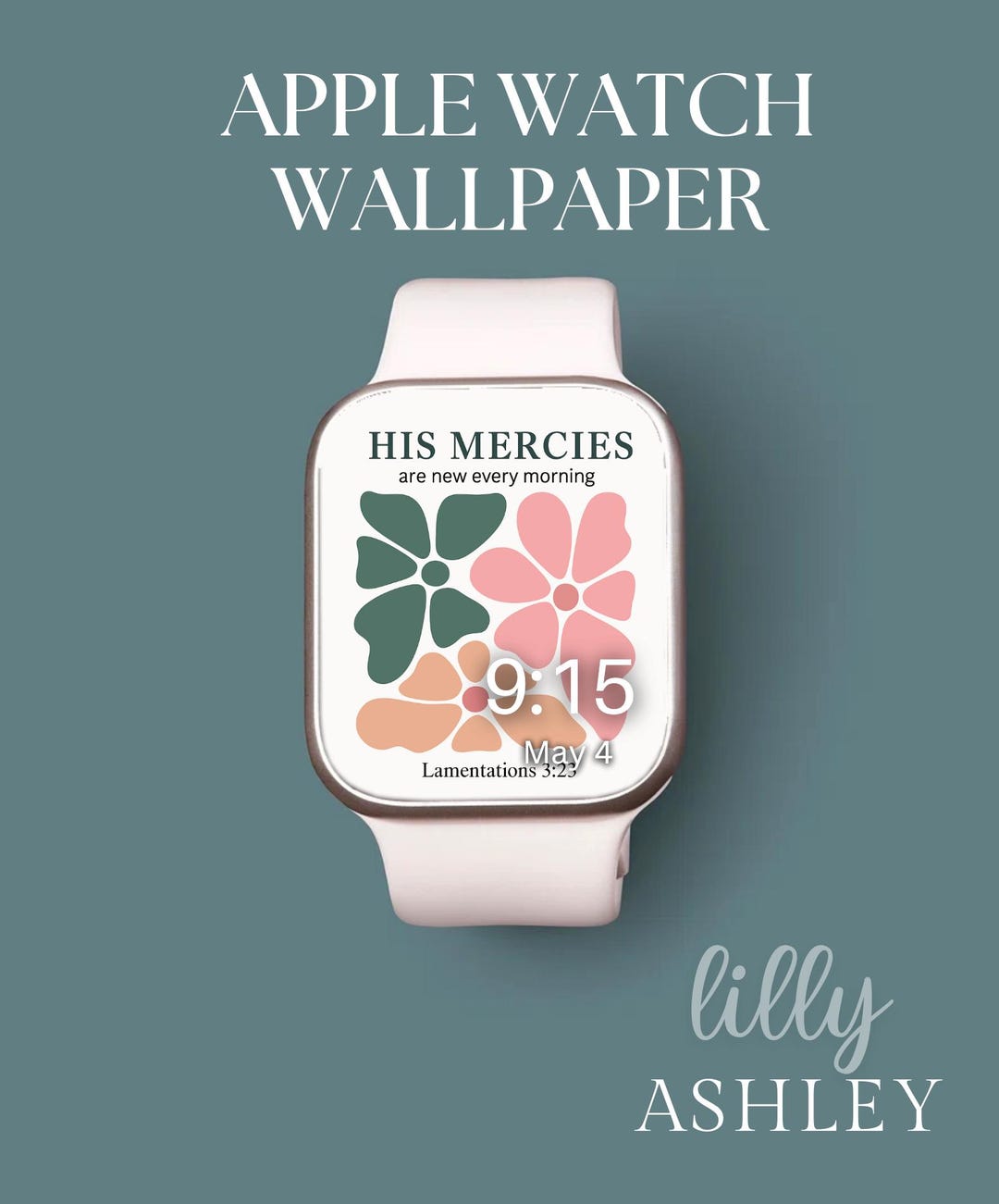 Christian Apple Watch Face, Bible Verse Watch Background, Womens Apple ...
