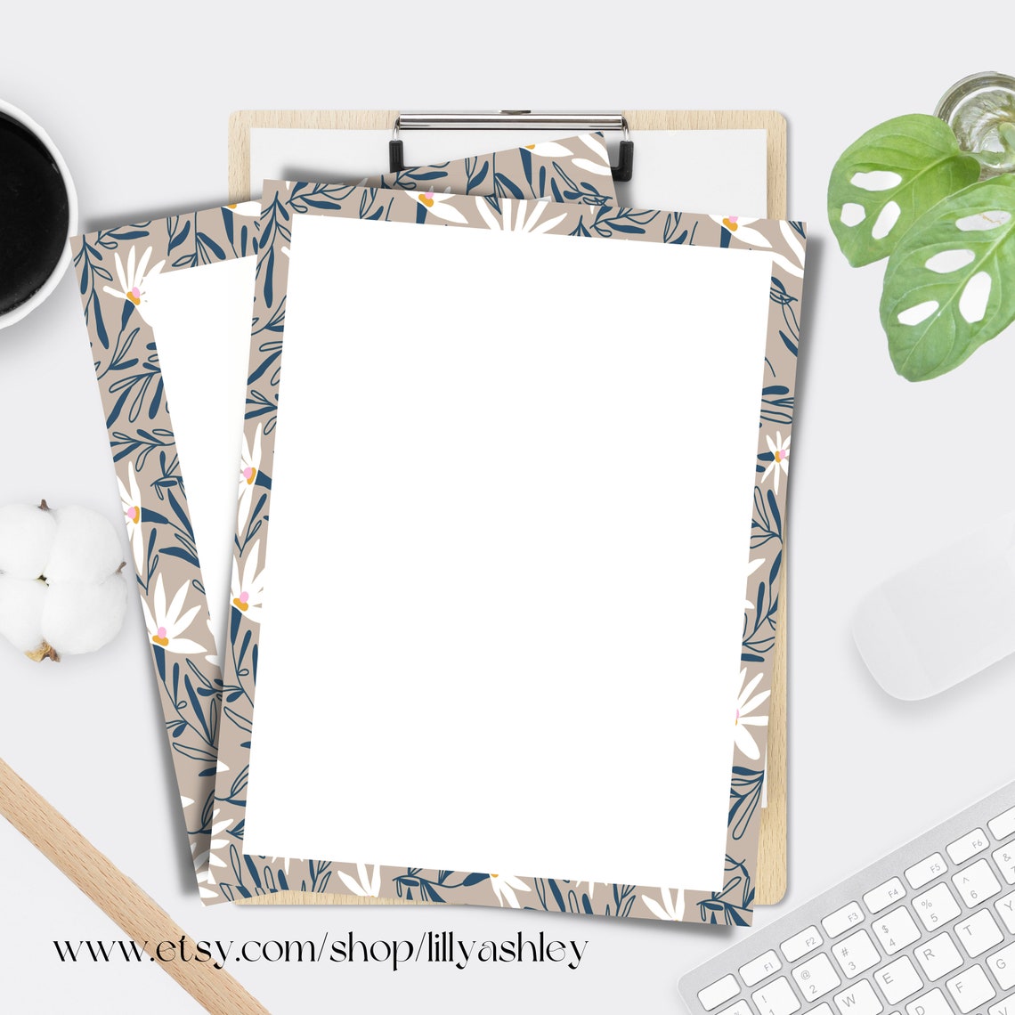 Border Paper Pack of 12PDF & PNG Files8.5x11 Downloadable - Etsy