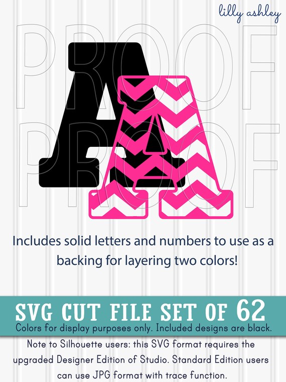 Rebecca Chevron Letters