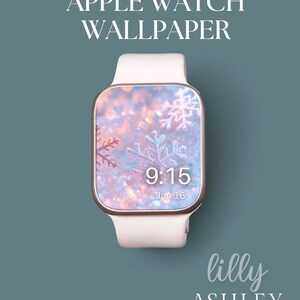 Winter Apple Watch Face for the Holidays, Aesthetic Watch Background ...