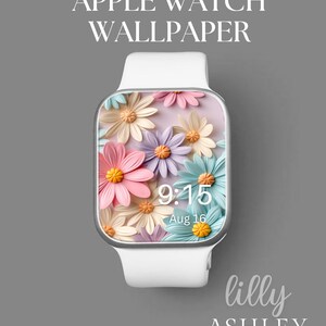 Floral Apple Watch Face , Watch Background, Womens Apple Watch ...
