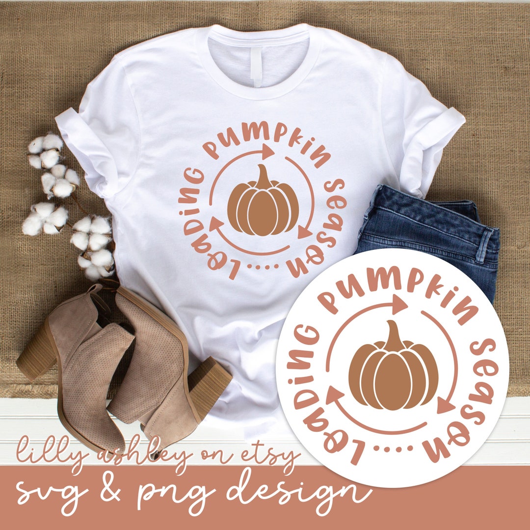 Fall Tshirt Design SVG & PNG Files. Downloadable Design for - Etsy