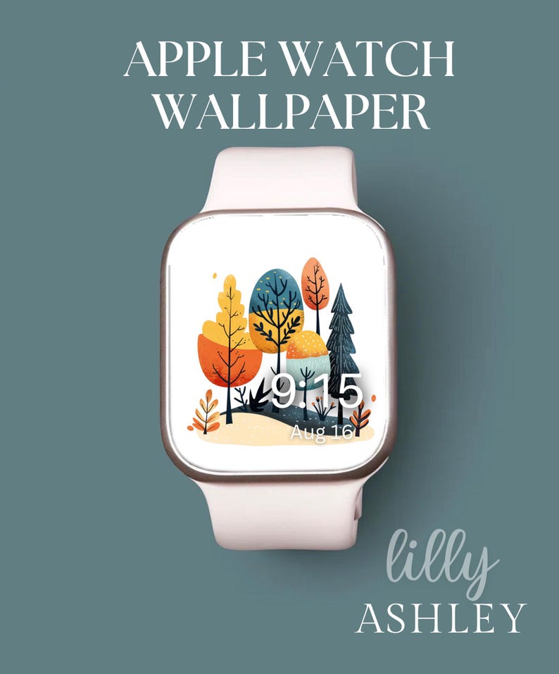 Nature Earthy Apple Watch Face SET of THREE , Watch Background, Womens ...
