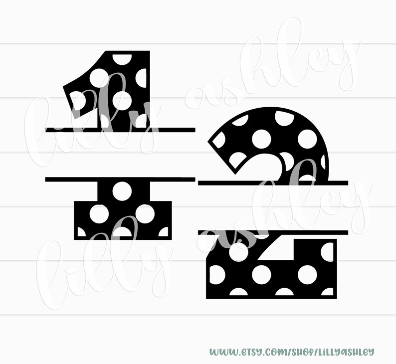 Number SVG & PNG Set 1-9 Downloadable. Commercial Use Approved ...