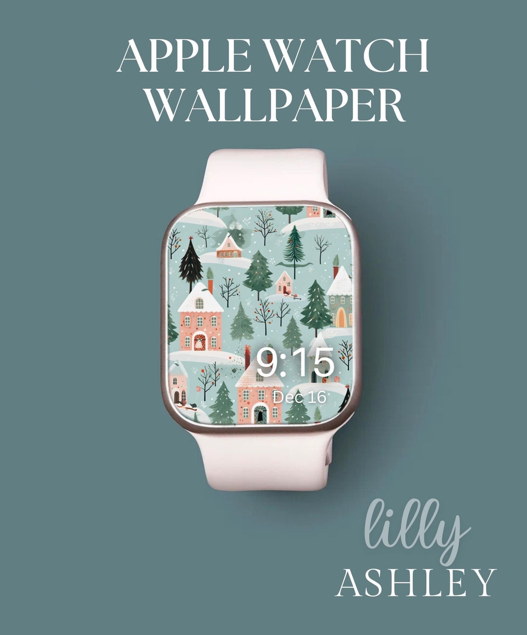 Christmas Apple Watch Face , Watch Background, Womens Apple Watch ...