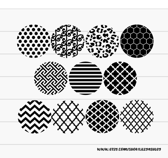 Circle Keychain SVG Set of 11 Circles-svg/png Format-keychain - Etsy