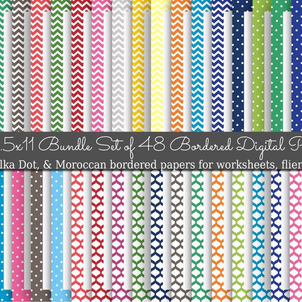 Chevron Border - Etsy