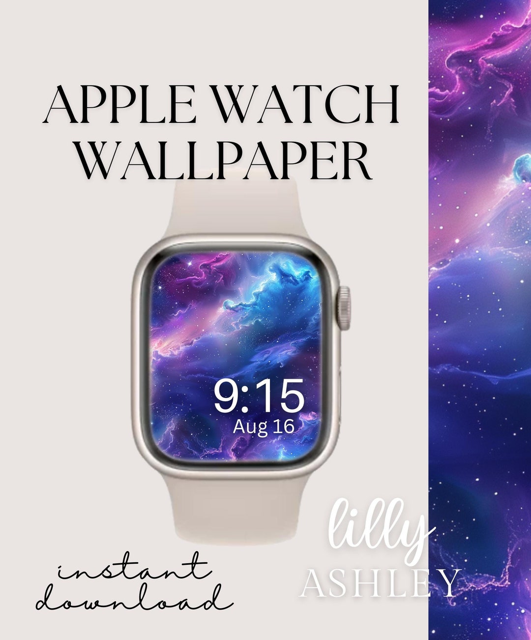 Night Sky Apple Watch Face , Watch Background, Womens Apple Watch ...