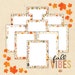 Fall Border Paper Printable Set-png -8.5x11-fall Printables With Border ...