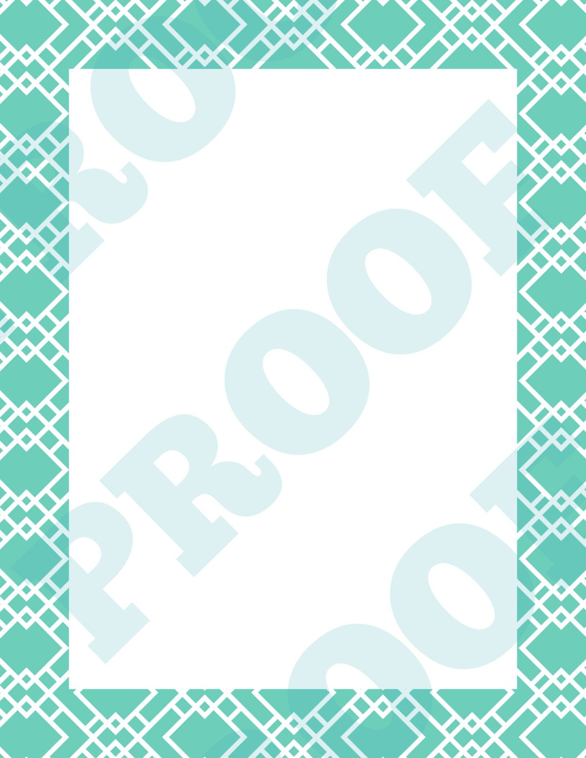 Printable Paper Pack of 5 Border Paper8.5x11 JPG Formatto | Etsy