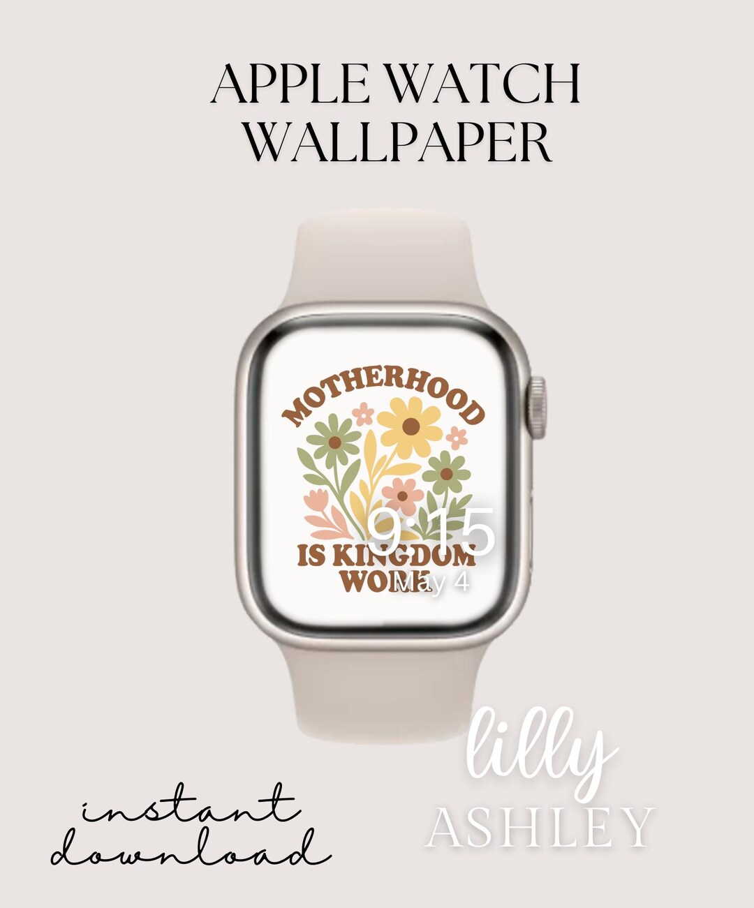 Christian Apple Watch Face, Bible Verse Watch Background, Womens Apple ...