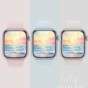 Beach Apple Watch Face , Watch Background, Womens Apple Watch Wallpaper ...