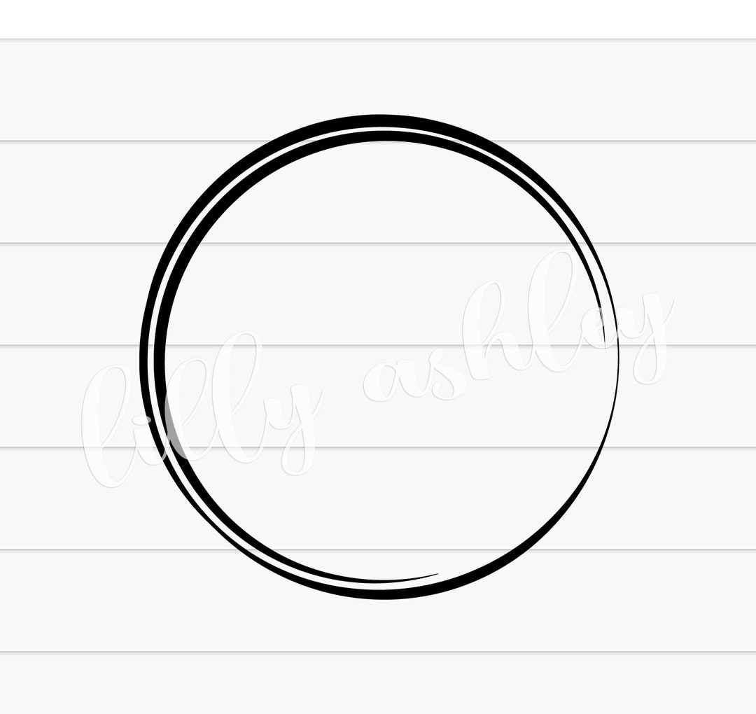 Circle Frame SVG & PNG Circle Svg Overlapping Circle Svg Circles Svg ...