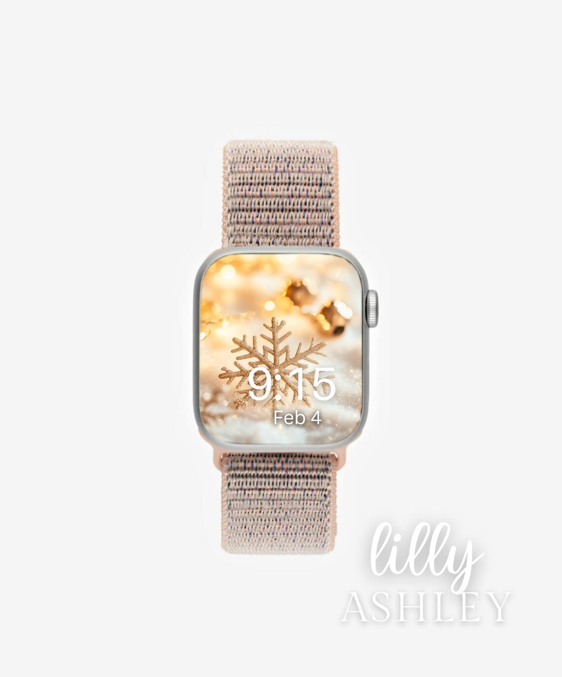 Winter Apple Watch Face for the Holidays, Aesthetic Watch Background ...