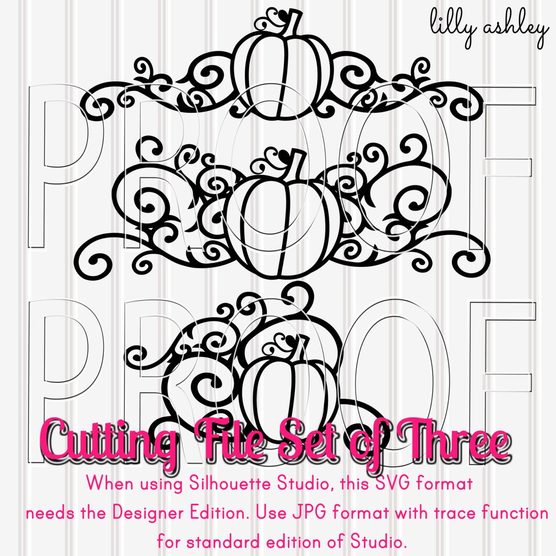 Pumpkin Svg Set of 3 Swirls and Pumpkins-svg PNG & Jpg - Etsy