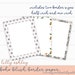 Border Paper Pack of 12PDF & PNG Files8.5x11 Downloadable Paper ...