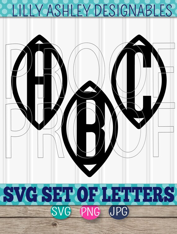 Teardrop SVG Letter Set of 26 Cutting Files Svg/png/jpg - Etsy