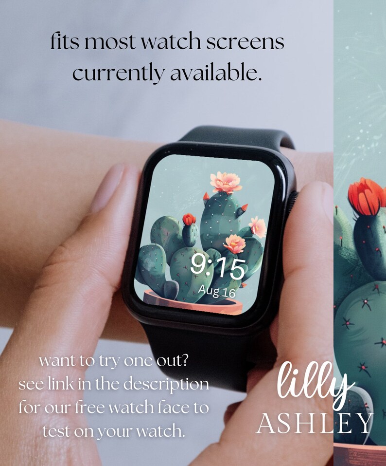 Plants Apple Watch Face, Watch Background, Western Apple Watch ...